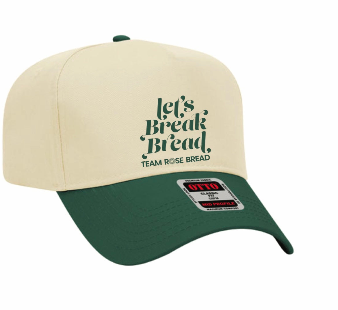 JANUARY 10 | "LET'S BREAK BREAD" HAT | Team Rose Bread
